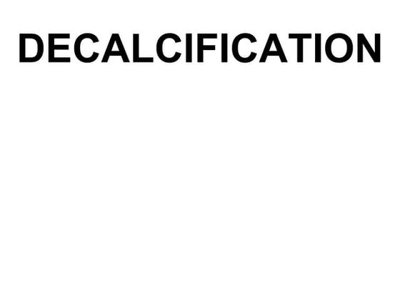 Decalcified section | PPT