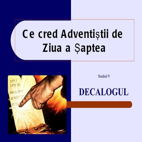 Decalogul | PPT