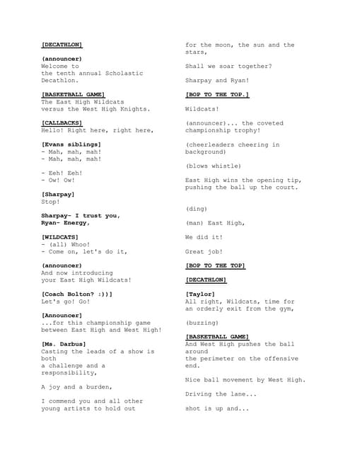 Crime drama script | DOCX