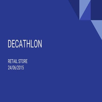 Decathlon | PPTX