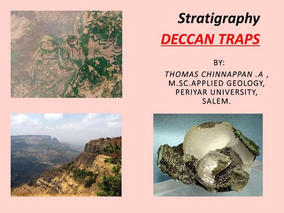 creataeceous of Trichinopoly (Stratigraphy).pptx | Geology | Science