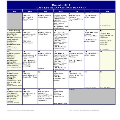 November 2016 calendar | PDF