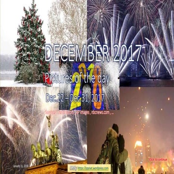 Daily Life Around the World in January | PPSX