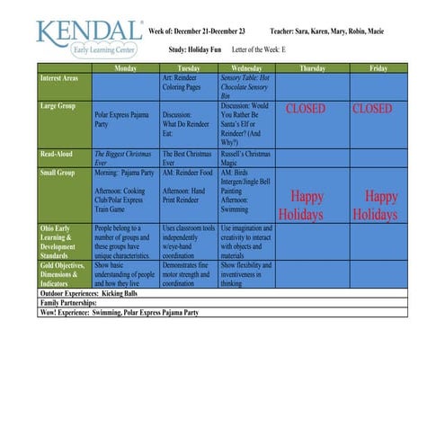 December week 3 | PDF