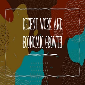 Decent work and economic growth (2) | PDF