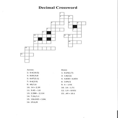 DecimalCrossword for kids homeworkFREE-1.pdf