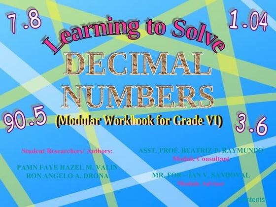 Decimals | PPT
