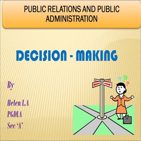 Decision making | PPT