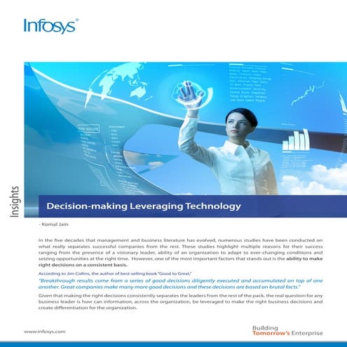 Decision-making Leveraging Technology | PDF