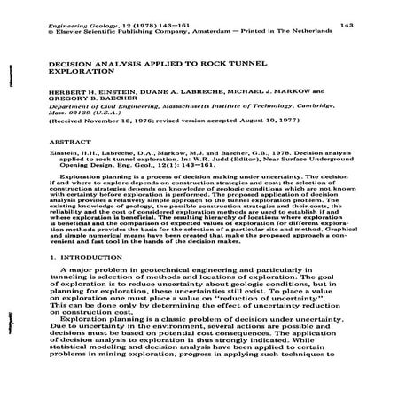 Tunnel Boring Machines (TBM) | PDF