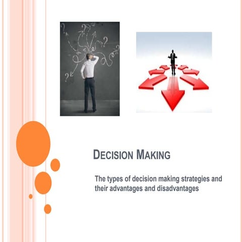 Decision Making | PPTX