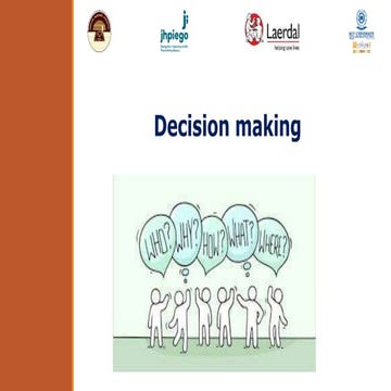 Decision making.pptx in which we learn to take decision | PPT