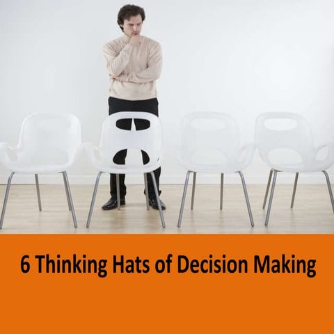 Decision making 6 thinking hats | PPTX