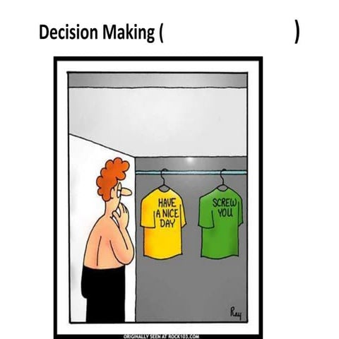 Decision making steps | PPTX