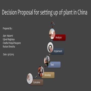 Decision proposal | PPT