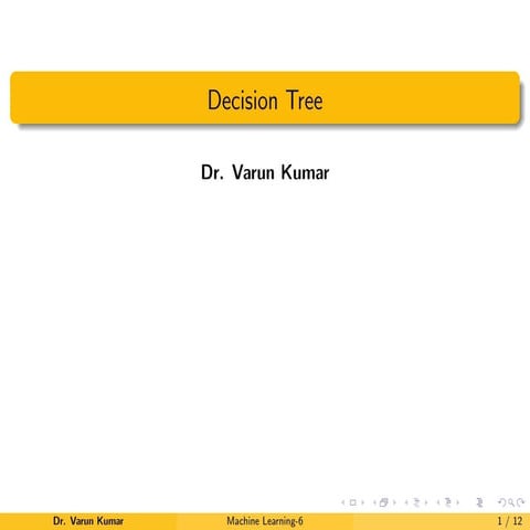 Decision tree (Machine Learning) | PDF | Computing | Technology & Computing