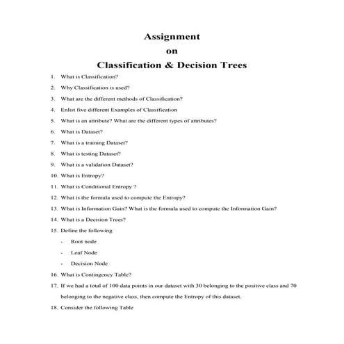 Decision Tree Assignmentpdf 