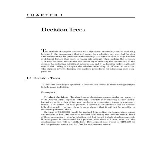 Decision treeprimer 1 | PDF