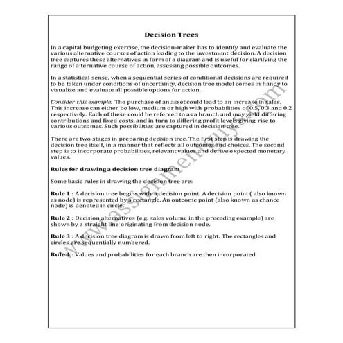 Decision Trees Pdf