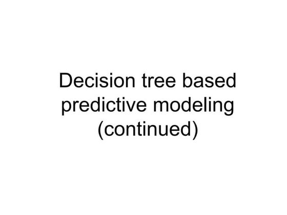 Random Forests for Machine Learning ML Decision Tree | PPT