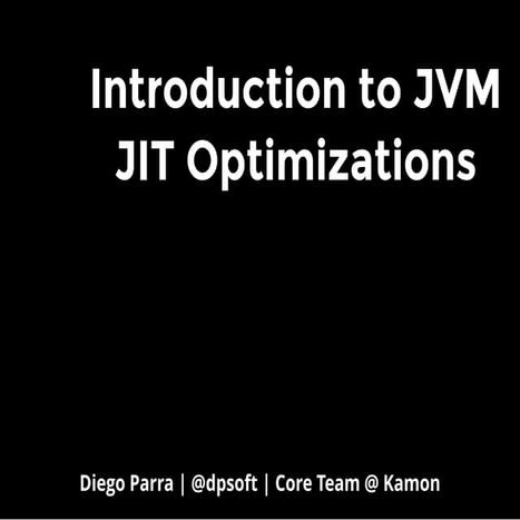 Introduction To Jvm Jit Optimizations Pdf 7333