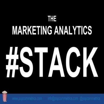 The Marketing Analytics Stack - How to Use Customer Data for Traction ...