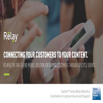 Meet Relay, The Mobile Engagement Automation Company for Service-Based ...