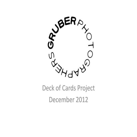 Deck of cards presentation | PPTX