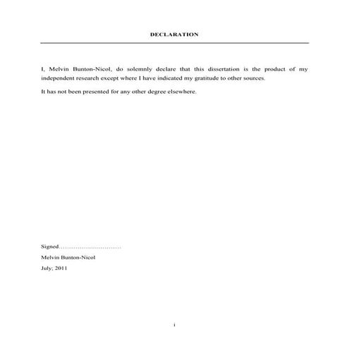 Decla cert etc etc | DOCX