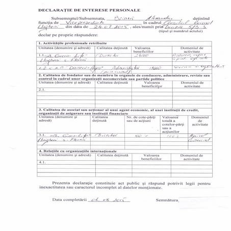 Declaratie | PDF