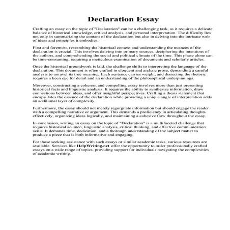 Declaration Essay.pdf