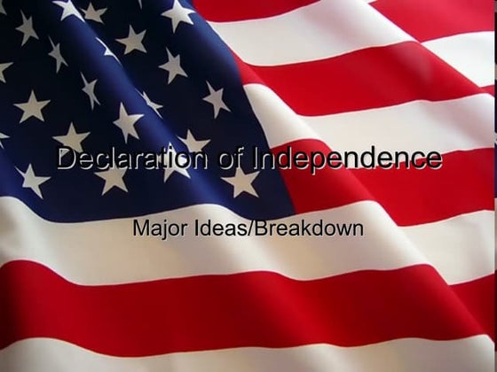 Declaration of Independence | PPT
