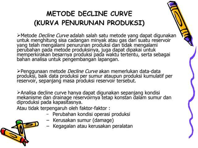 Decline Curve Bu Boni Ppt
