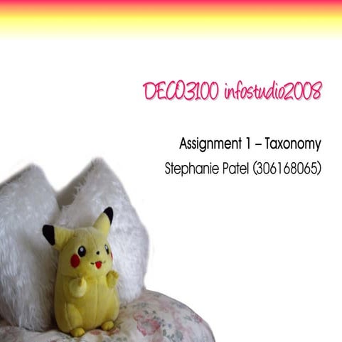 DECO3100-a1-plush toys | PPT