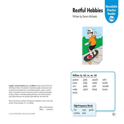 Decodable Reader- Firefighter | PDF