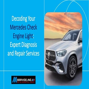 Decoding Your Mercedes Check Engine Light Expert Diagnosis and Repair ...