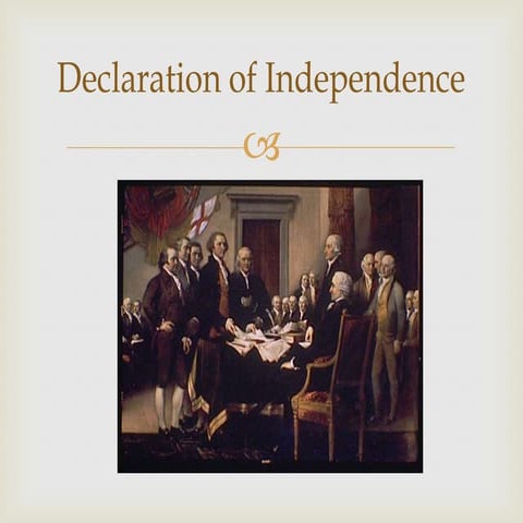 Declaration of Independence | PPTX