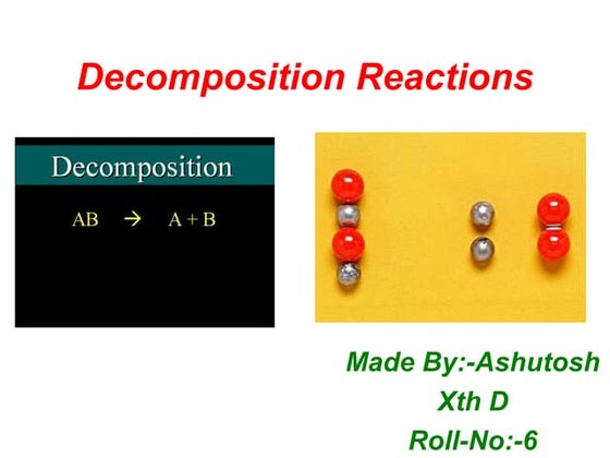 PPT for Reaction of metals with acid | PPTX | Chemistry | Science