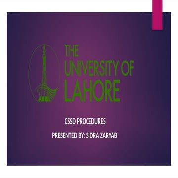 decontamiantion and how we perform and what's the method we use | PPTX