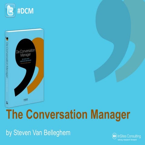 The Conversation Manager (extended presentation | PPT