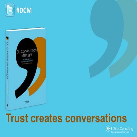 the Conversation Manager: trust as the beginning of conversations | PPTX