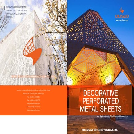 Decorative perforated-panel | PDF