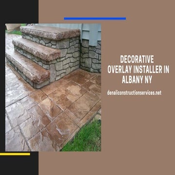 Decorative Overlay Installer in Albany NY | PPTX