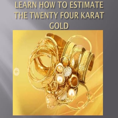 Know How-Selling Gold | PDF
