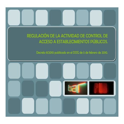 Decreto Control De Acceso Galicia | PDF