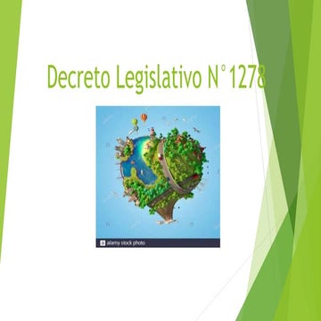 Decreto legislativo n°1278 | PPTX