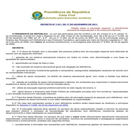 Decreto nº 7611.pdf