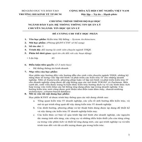De Cuong Chi Tiet Mon Hoc - Kien Truc He Thong.doc