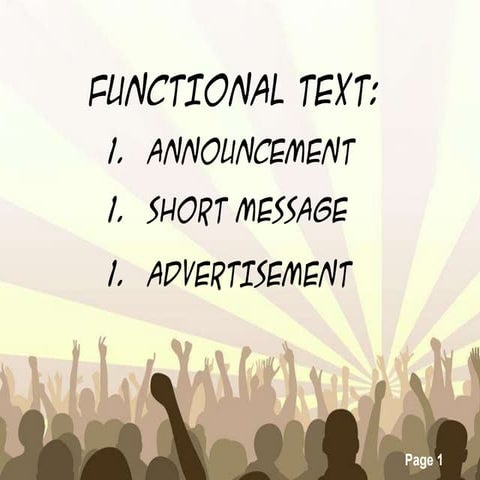 functional text | PPT
