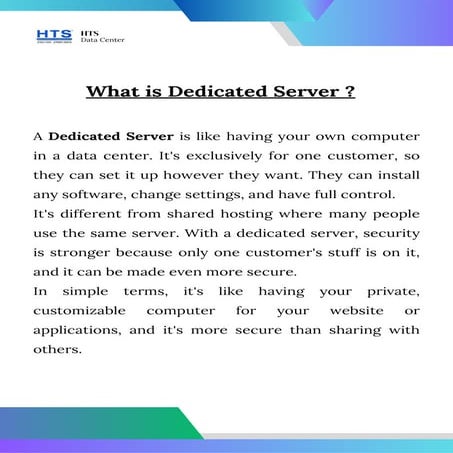 Dedicated Server | PDF